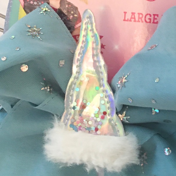 JoJo Siwa | Accessories | Jojo Siwa Large Unicorn Holiday Cheer Bow ...
